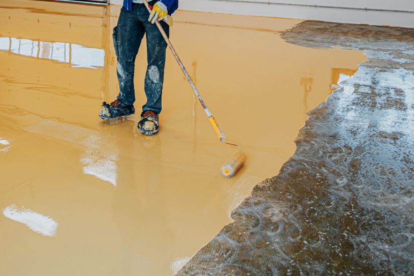 Revêtement de sol en résine époxy